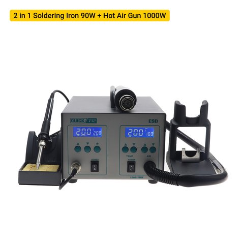 Estación de reparación de aire caliente QUICK 712 ESD - ToolBoom